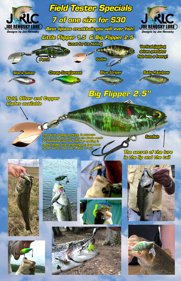 Little Flipper & Big Flipper - Reno Bait Company