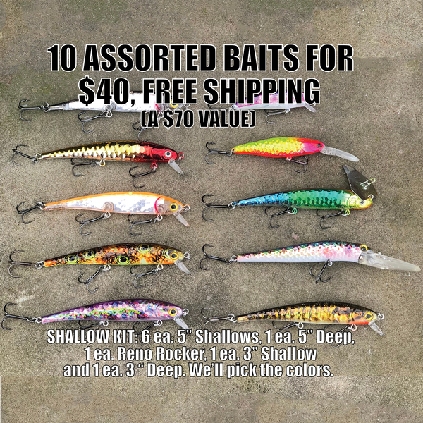 Field Tester Assorted Kit #1 - Reno Bait Company