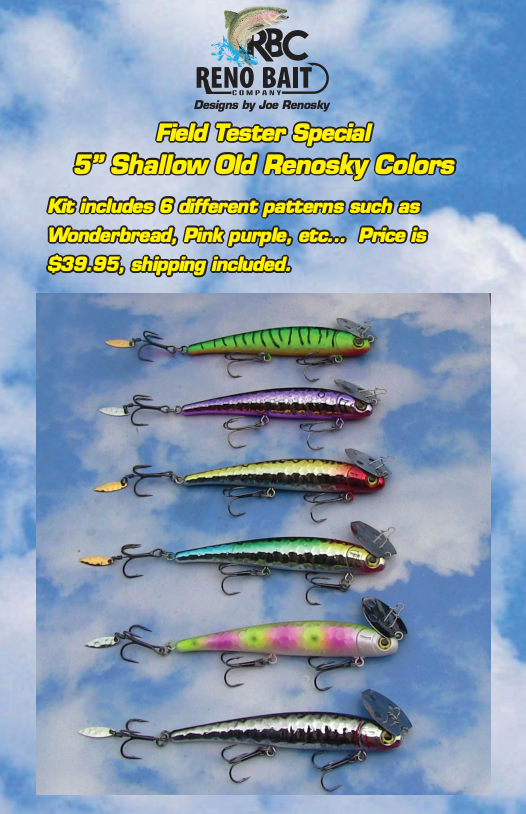 Reno Rocker 5" Old Renosky Colors - Reno Bait Company